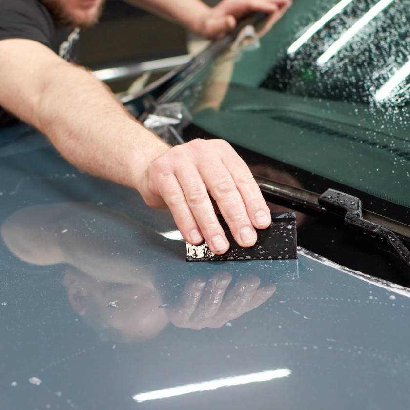 Paint protection film - PPF folie tegen steenslag, doffe lak en krassen